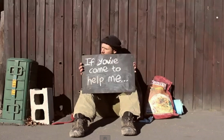 Helping is a two-way street