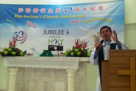 50th anniversary celebration for Our Saviour's Church in West Malaysia