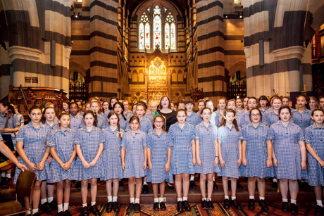 First all-girl cathedral choir in southern hemisphere