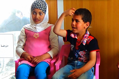 Bringing hope to disabled Syrian children