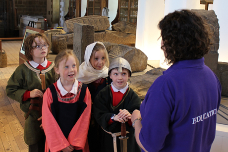 Children given sneak-preview of cathedral’s Anglo-Saxon experience