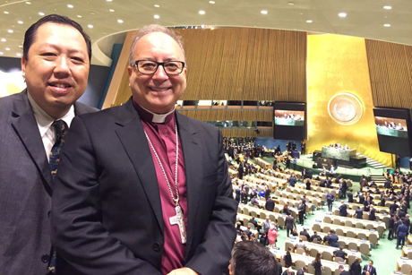 UN hears of Anglicans’ refugee and migrant experience