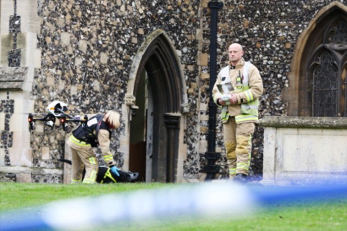 Royston churches unite after arson attack on Church of England parish ...