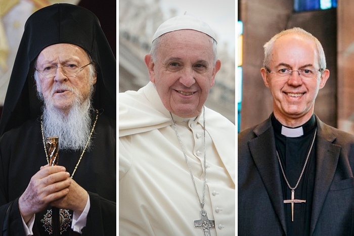 Ecumenical Patriarch, Pope and Archbishop of Canterbury call for the ...
