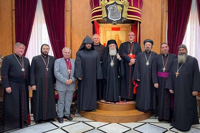 The Patriarchs and Heads of Churches in Jerusalem issue Christmas message