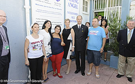 Visit by the Earl and Countess of Wessex to the Flying Angel Club