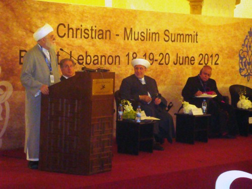 Landmark Christian-Muslim Peace Summit opens in Beirut